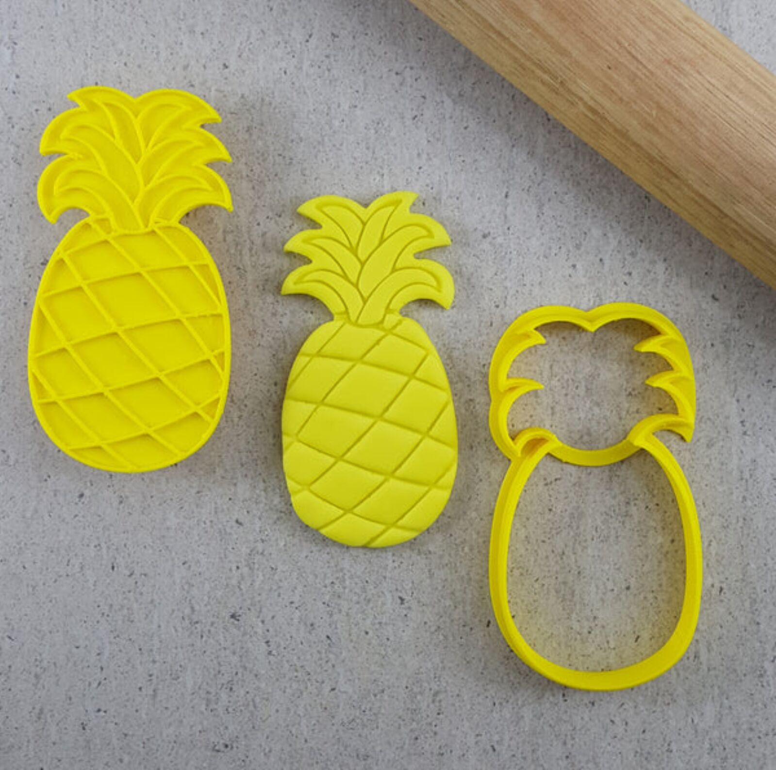 Set031 Pineapple Embosser & Cutter Set